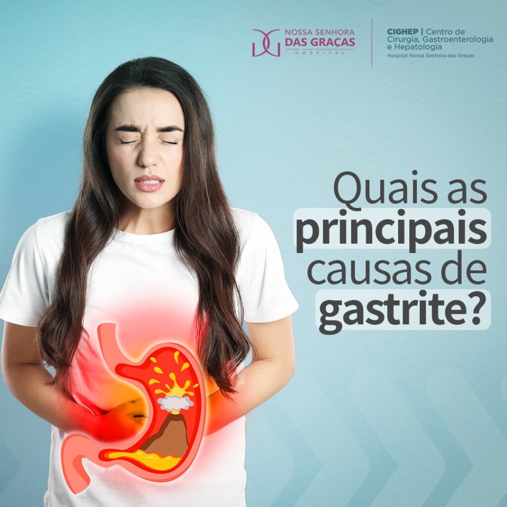 Quais as principais causas da gastrite? - Cighep